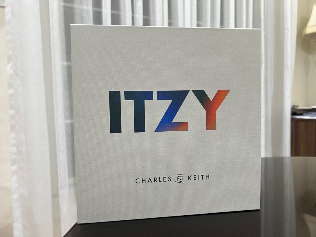 Itzy x Charles & Keith box, Furniture & Home Living, Home Improvement ...
