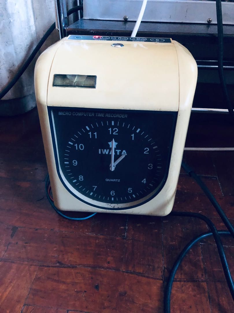 Iwata Bundy Clock, Computers & Tech, Office & Business Technology on ...