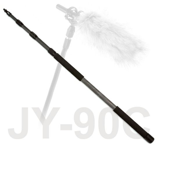 Jieyang JY-90C Carbon Fiber Boom Mic Rod Boom Pole Extension Rod 3m ...