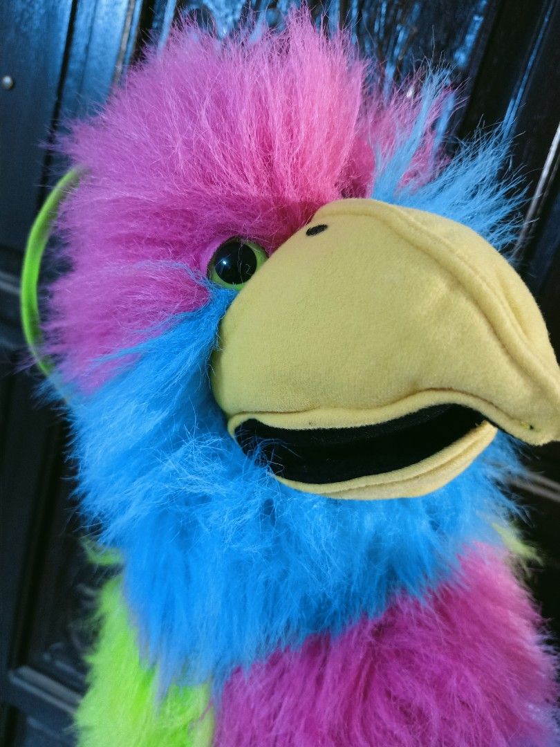 JUMBO COLORFUL BIRD HAND PUPPET, Hobbies & Toys, Toys & Games on Carousell
