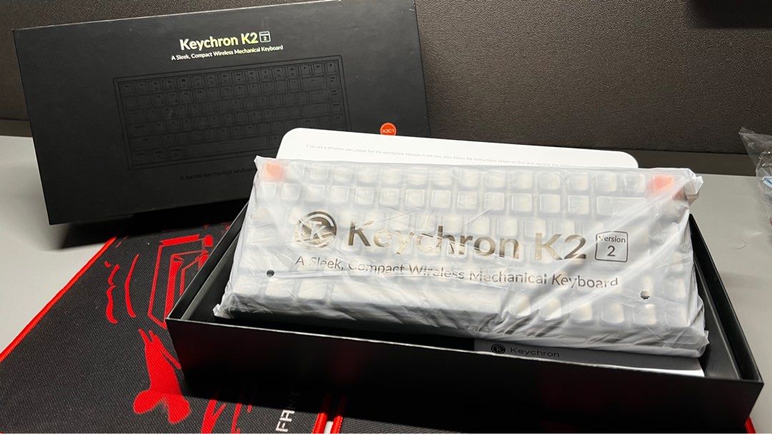 Keychron K2 (Red switch), Computers & Tech, Parts & Accessories ...