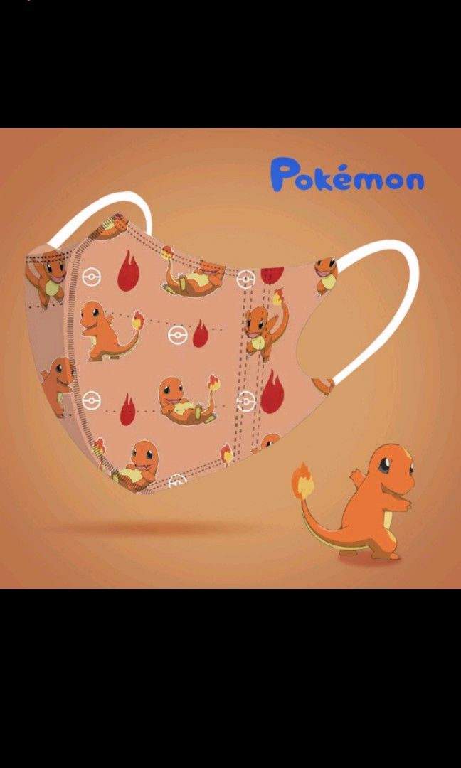 Kids pokemon masks, Health & Nutrition, Face Masks & Face Shields on ...