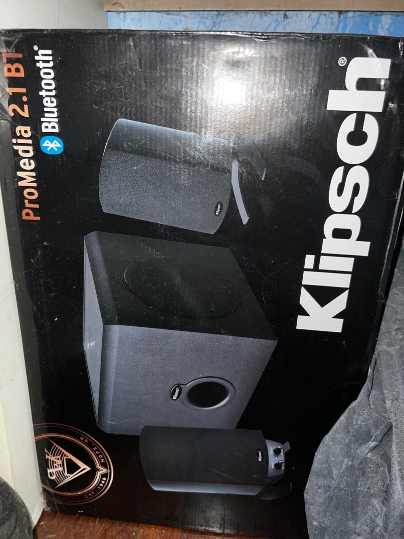 Klipsch ProMedia 2.1 Bluetooth Speaker, Audio, Soundbars, Speakers ...