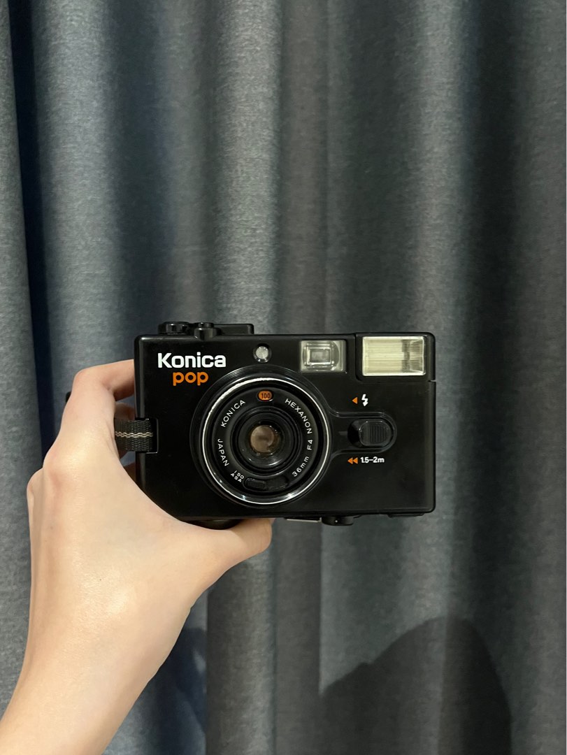 Konica Pop Film Camera, Photography, Cameras on Carousell