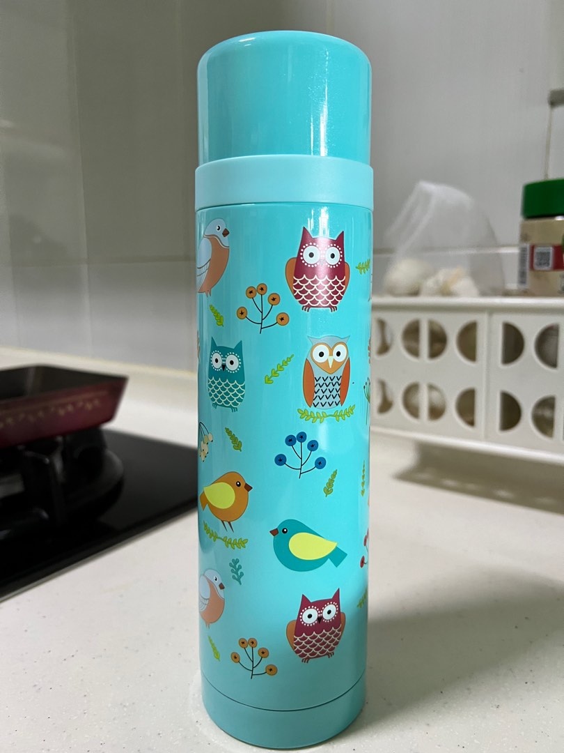 La Gourmet Owl Collection Thermal Flask, Furniture & Home Living ...