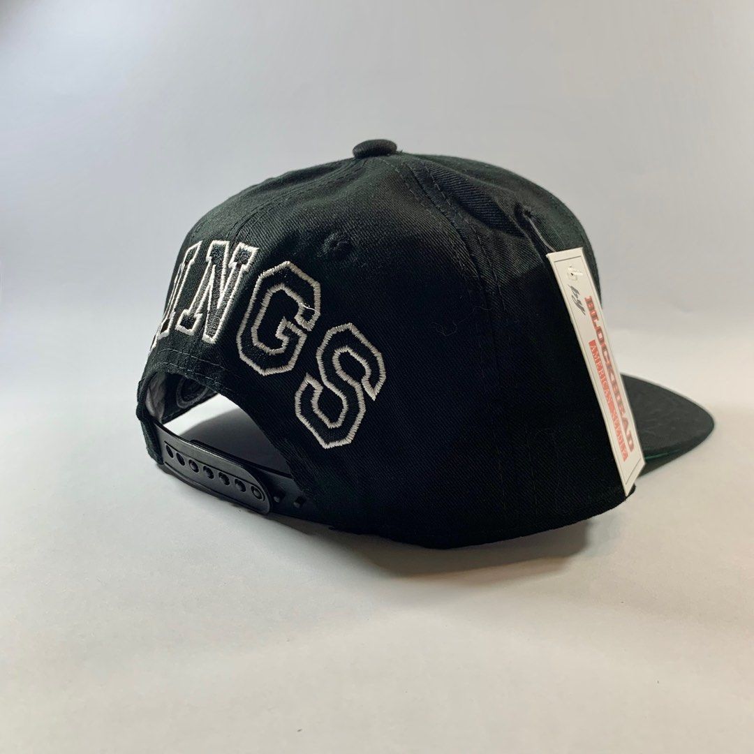 LA KINGS OG LOGO BLOCKHEAD SNAPBACK, Men's Fashion, Watches ...