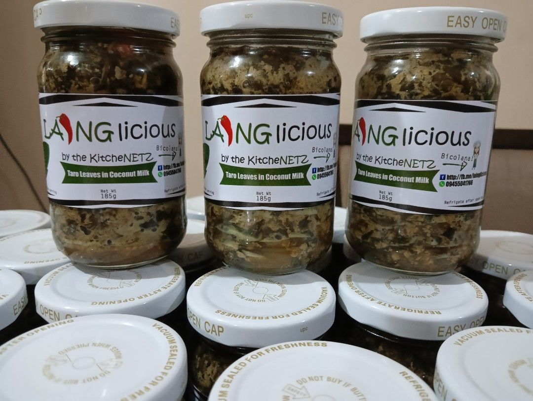 Laing In A Jar Pasalubong Pang Ulam Pangregalo Food And Drinks Local Eats On Carousell