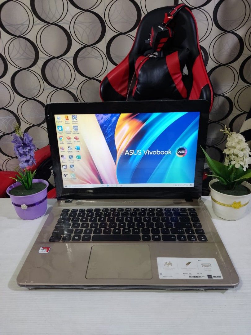 Laptop Asus Vivobook X441 Ram 4/128Gb Ssd Windows 10 Siap Pakai, Elektronik, Komputer, Laptop di ...