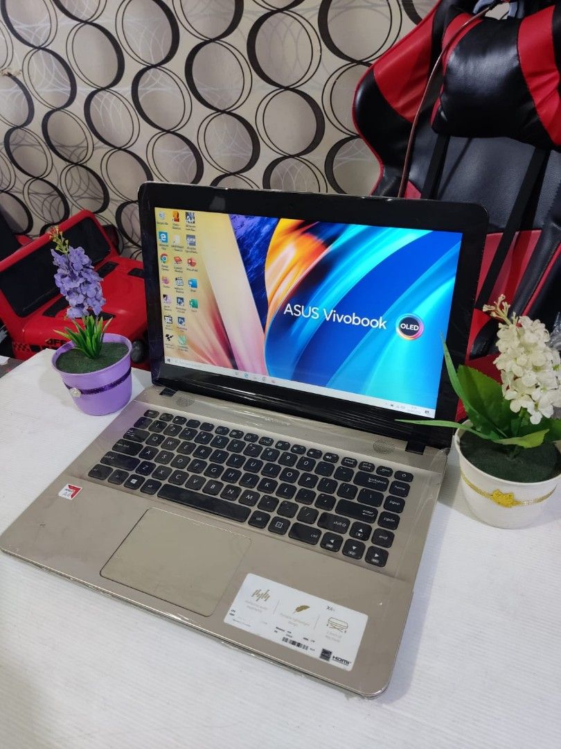 Laptop Asus Vivobook X441 Ram 4/128Gb Ssd Windows 10 Siap Pakai, Elektronik, Komputer, Laptop di ...