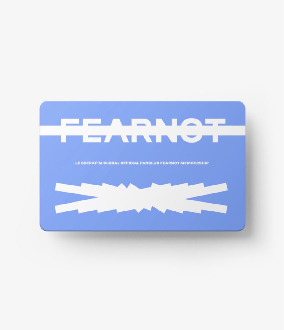 LE SSERAFIM WEVERSE FEARNOT MEMBERSHIP, 興趣及遊戲, 收藏品及紀念品, 韓流 - Carousell