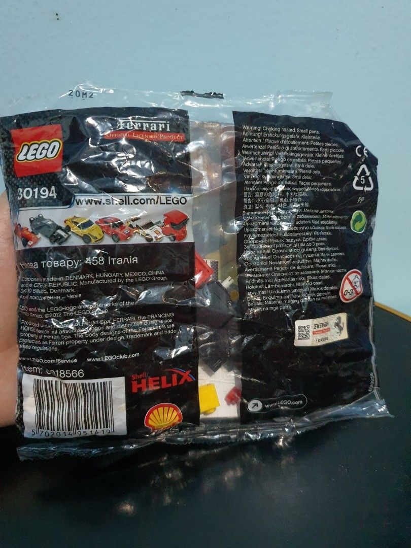 LEGO 30194 Ferrari 458 Italia, Hobbies & Toys, Toys & Games on Carousell