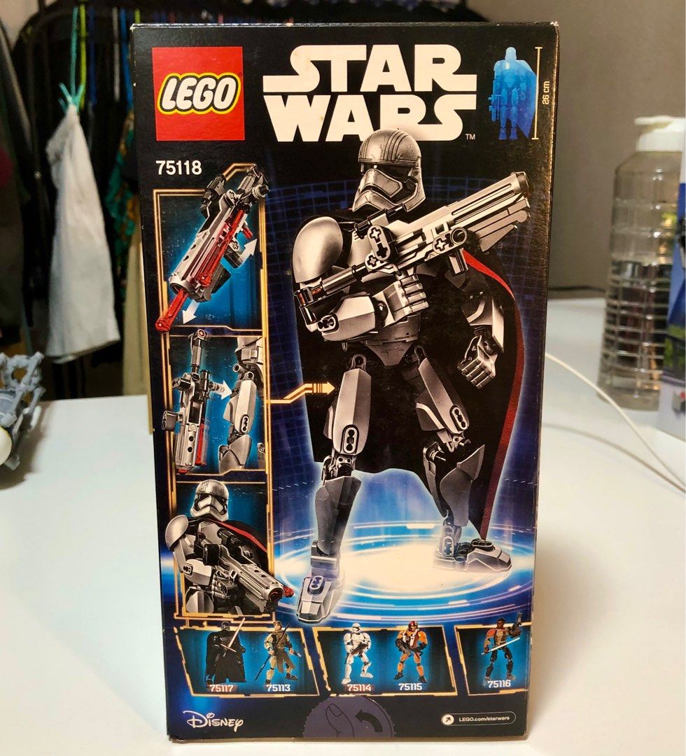 LEGO Star Wars 75118 Captain Phasma, Hobbies & Toys, Toys & Games on ...