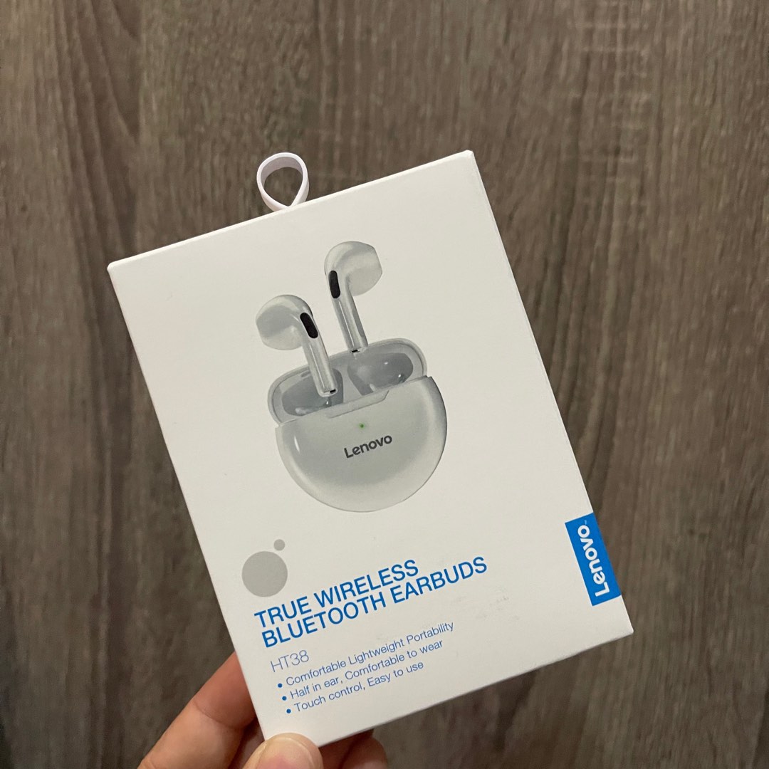 Lenovo HT38 TWS Bluetooth Earphones, Audio, Earphones on Carousell