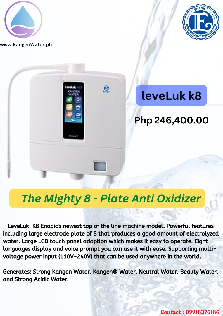 LEVELUK K8 ( KANGEN WATER MACHINE), Furniture & Home Living ...