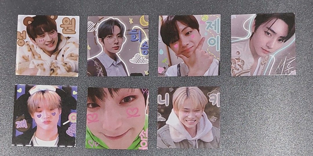 Lfb/Wts Enhypen BTS SKZ Svt stickers, Hobbies & Toys, Memorabilia ...