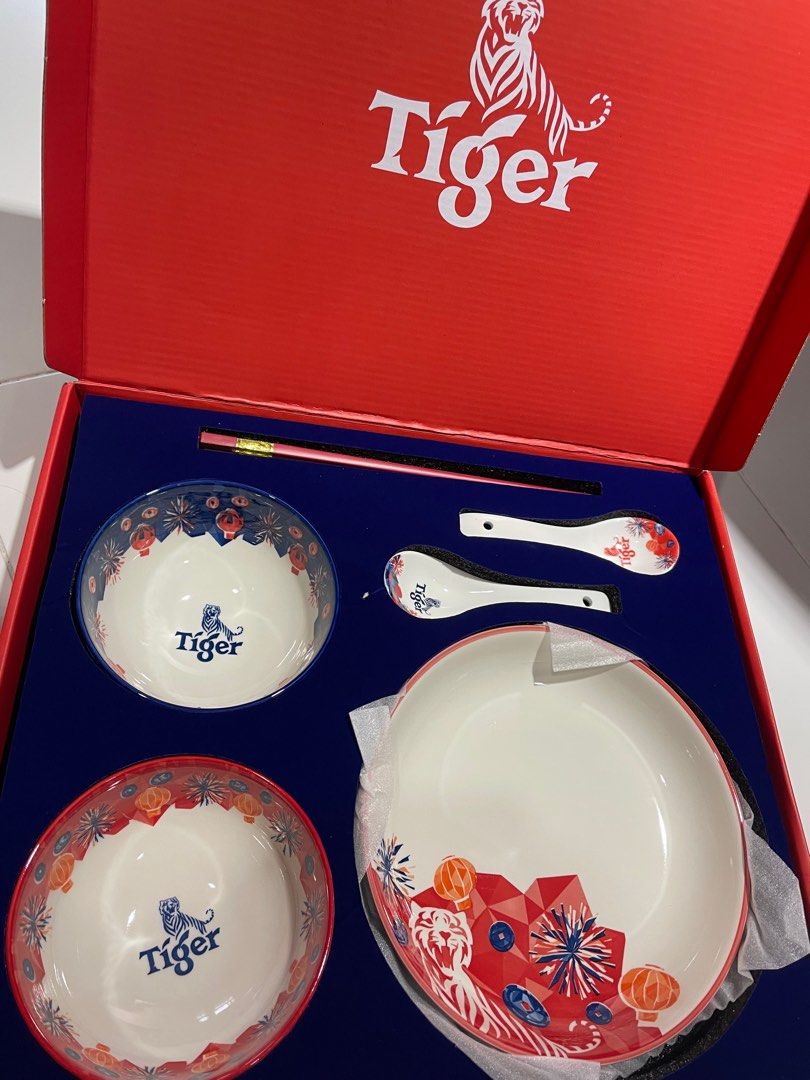 LIMITED EDITION TIGER SET, Furniture & Home Living, Kitchenware ...