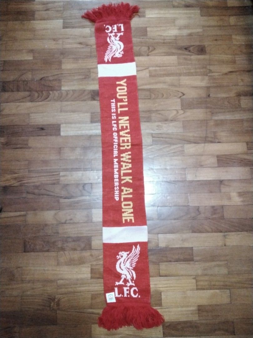 Original Liverpool scarf, Hobbies & Toys, Memorabilia & Collectibles ...