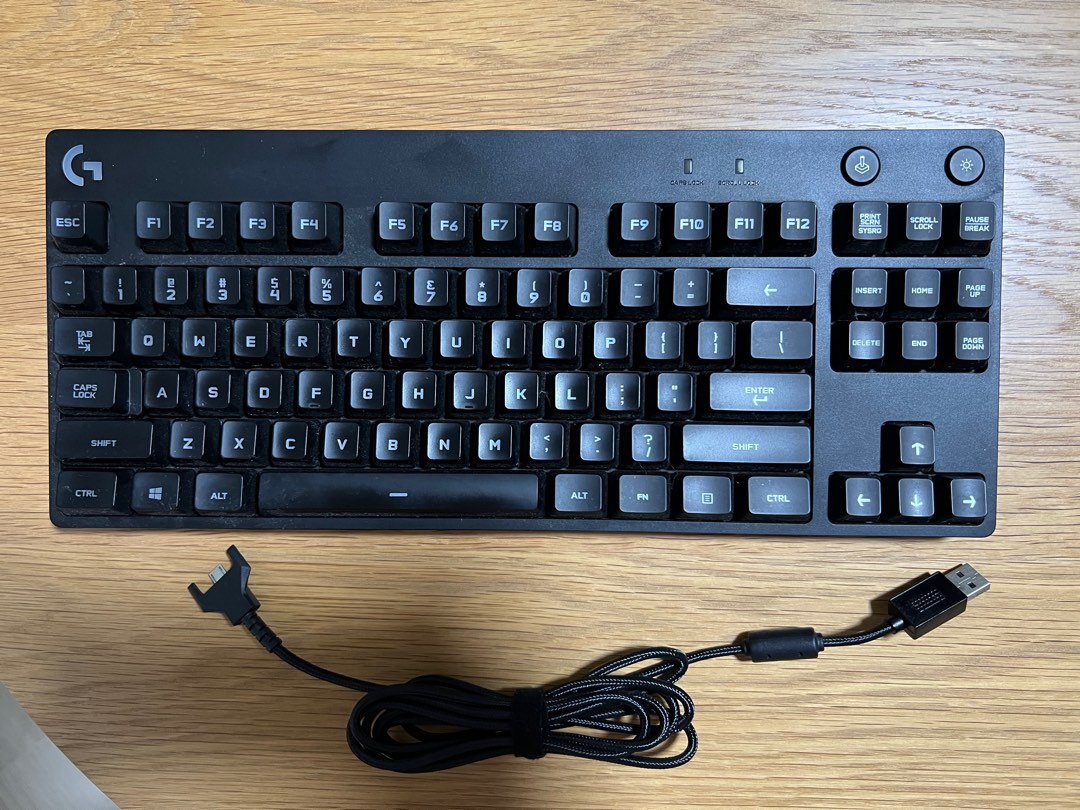 Logitech pro Tenkeyless Mechanical keyboard, Computers & Tech, Parts ...