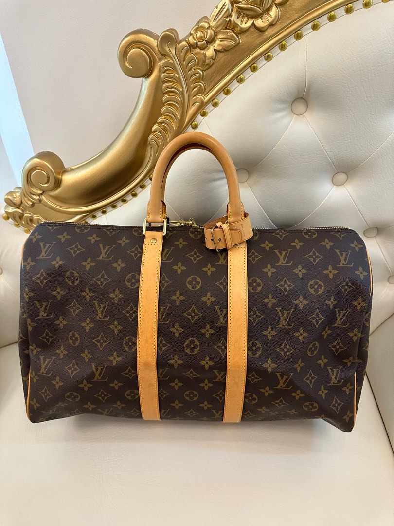 Louis Vuitton Keepall 45, Luxury, Bags & Wallets on Carousell