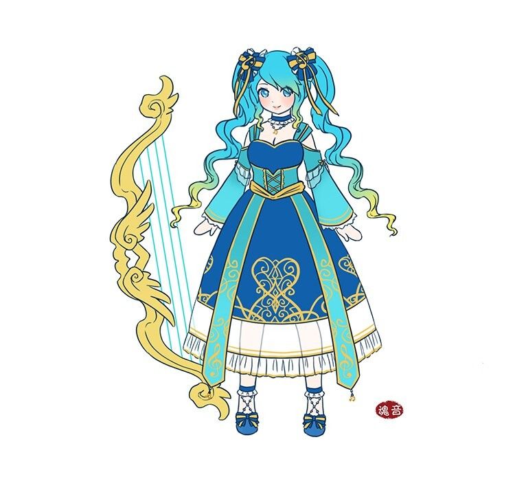 [M] Sona Lolita ver. League of Legends Game Cosplay Costume with Wig ...