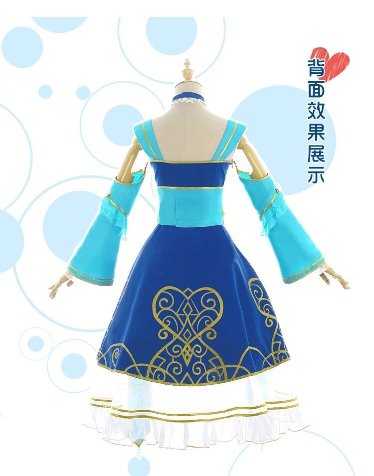 [M] Sona Lolita ver. League of Legends Game Cosplay Costume with Wig ...