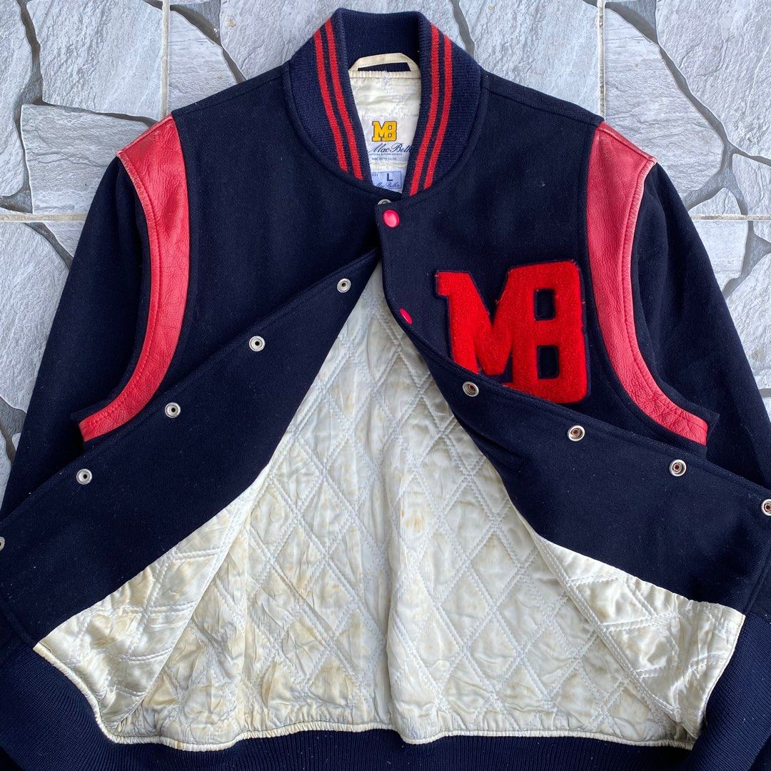 Macbeth Varsity Jacket, Men's Fashion, Coats, Jackets and Outerwear on ...
