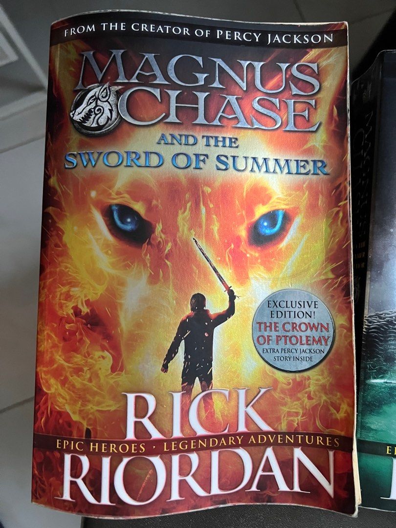 Magnus Chase Books Set of 3, Hobbies & Toys, Books & Magazines, Fiction ...