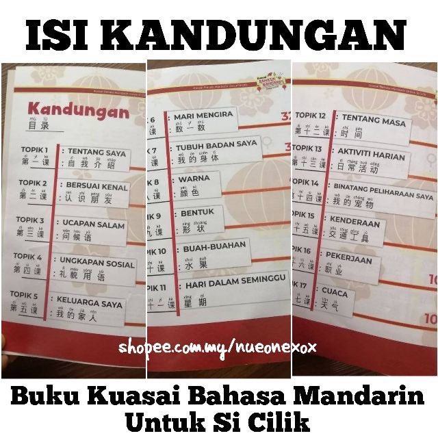 Mandarin exercise book, Hobbies & Toys, Books & Magazines, Assessment ...