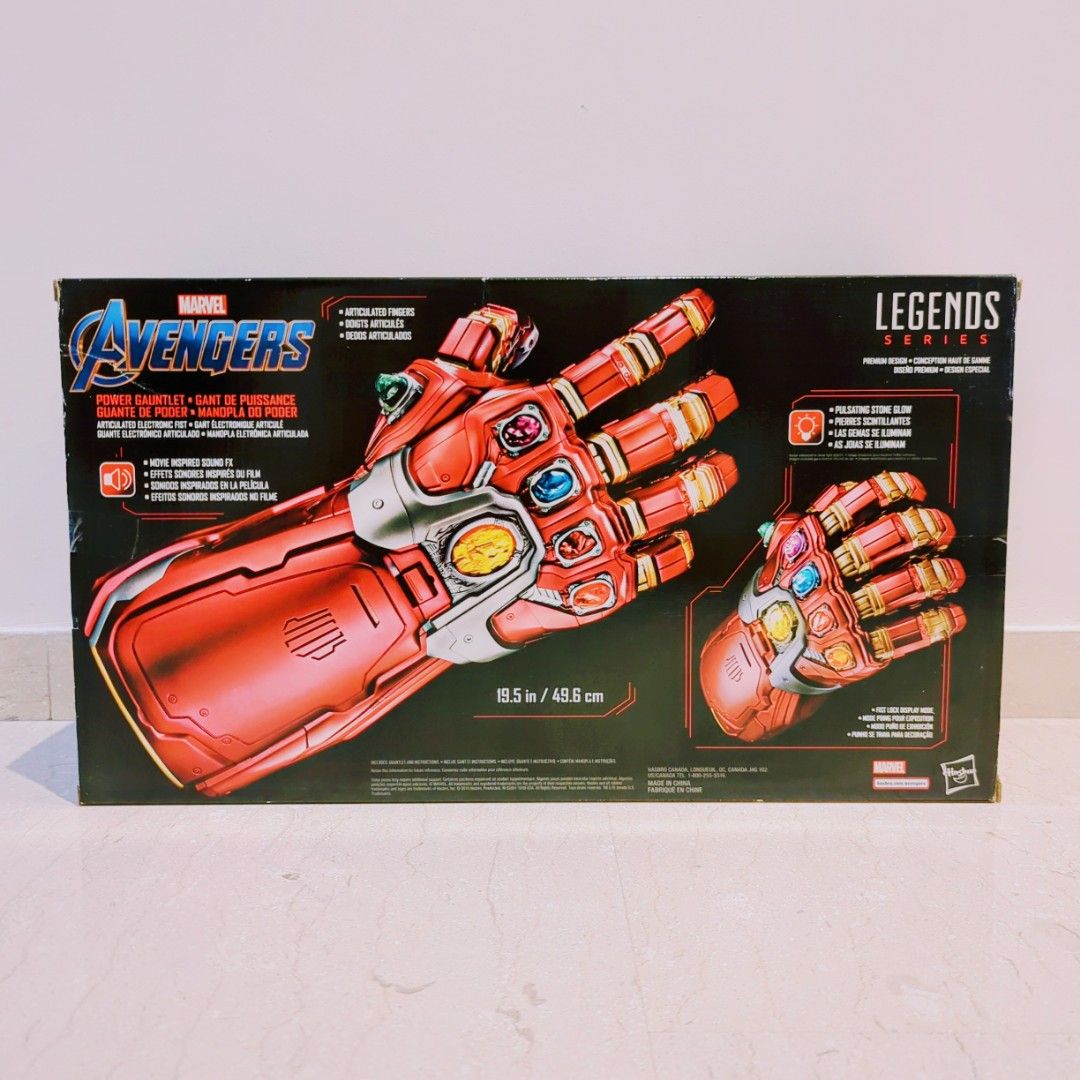 Marvel Avengers Power Gauntlet Legends Series Hasbro, Hobbies & Toys ...