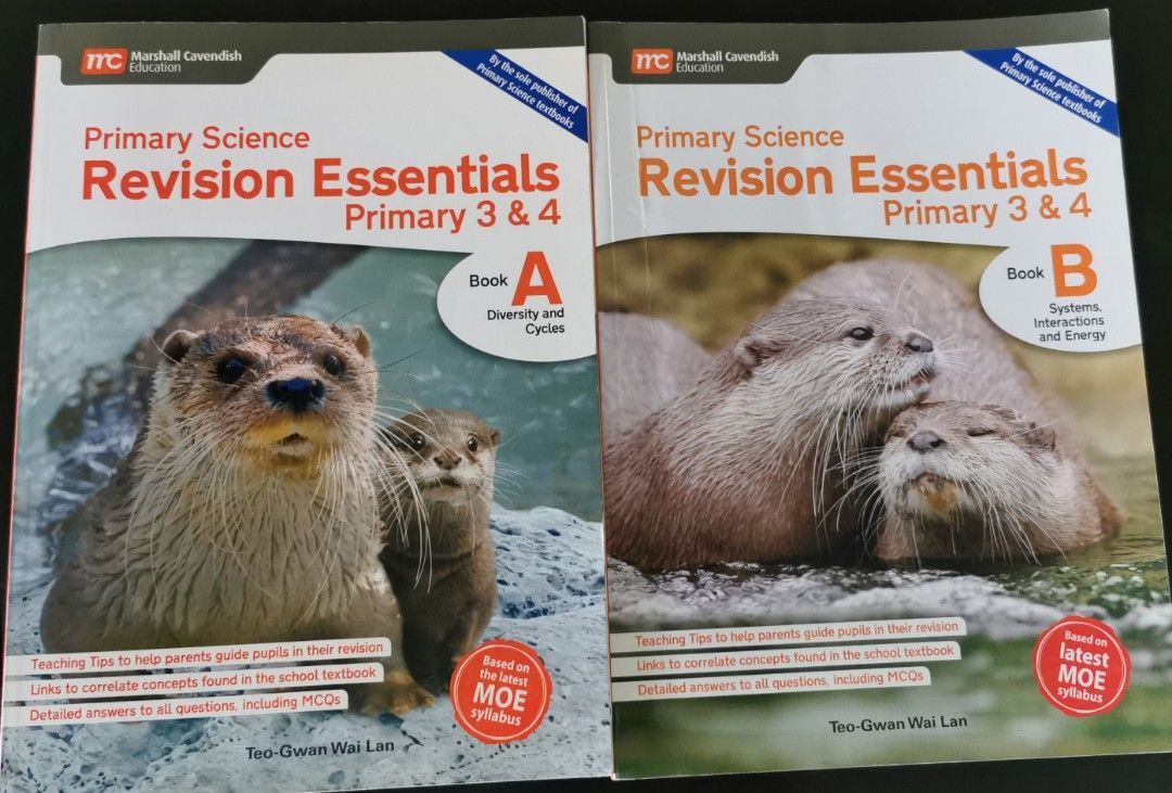 MC education - Primary Science revision essential P3 & 4 books A & B ...