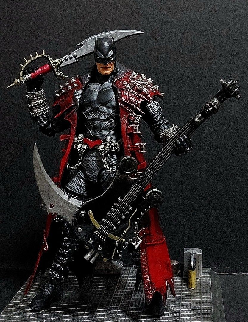 McFarlane Custom DM Batman, Hobbies & Toys, Toys & Games on Carousell