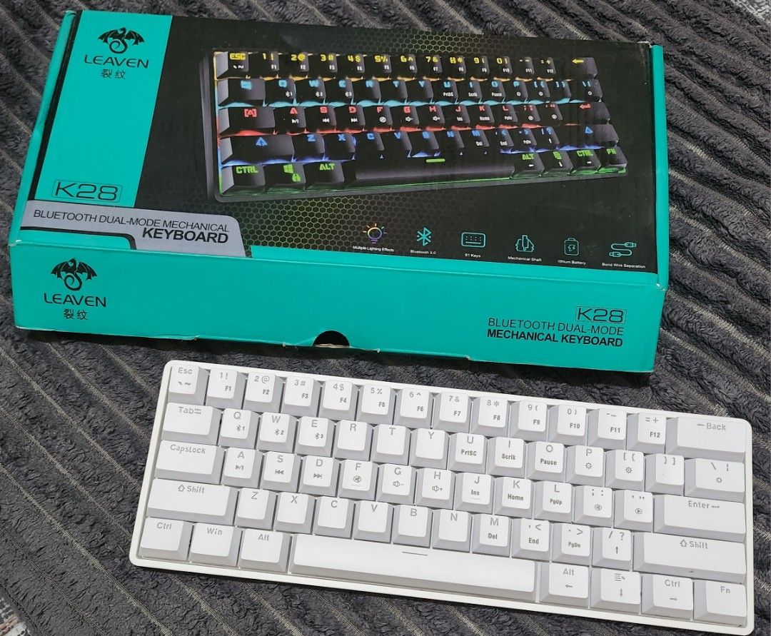 Mechanical Keyboard - Leaven K28, Computers & Tech, Parts & Accessories ...