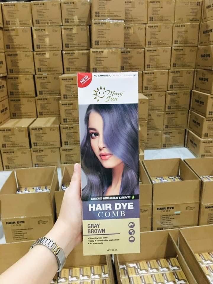Merry Sun Hair Dye Comb Big Size 168ml, Beauty & Personal Care, Hair on Carousell