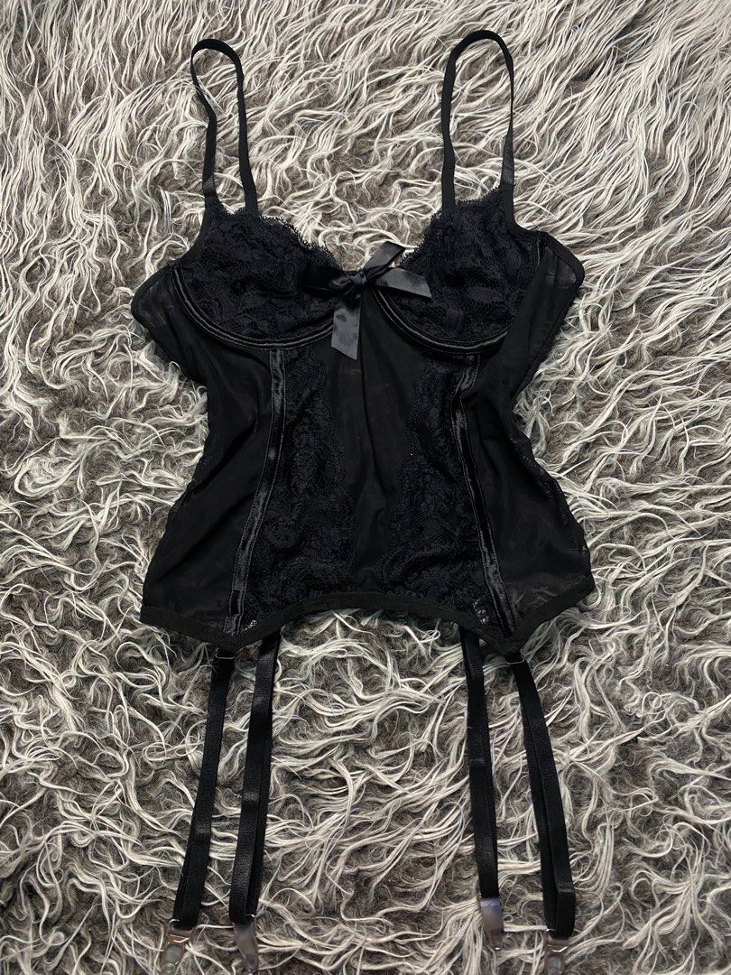 Mesh teddy, Women's Fashion, Undergarments & Loungewear on Carousell