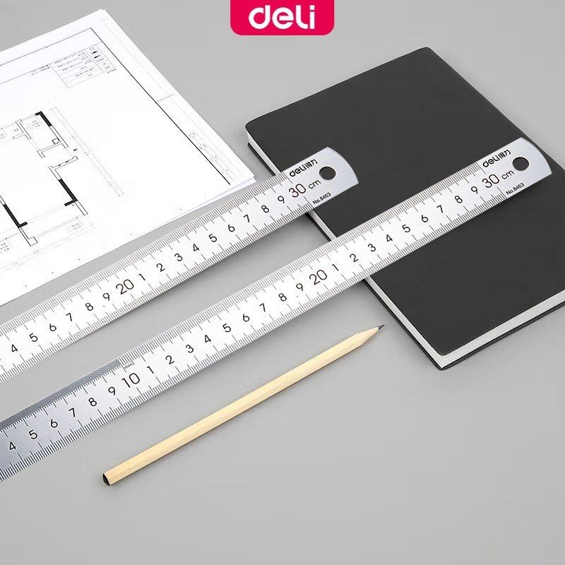 Metal Ruler 12" (30cm), Hobbies & Toys, Stationary & Craft, Stationery ...