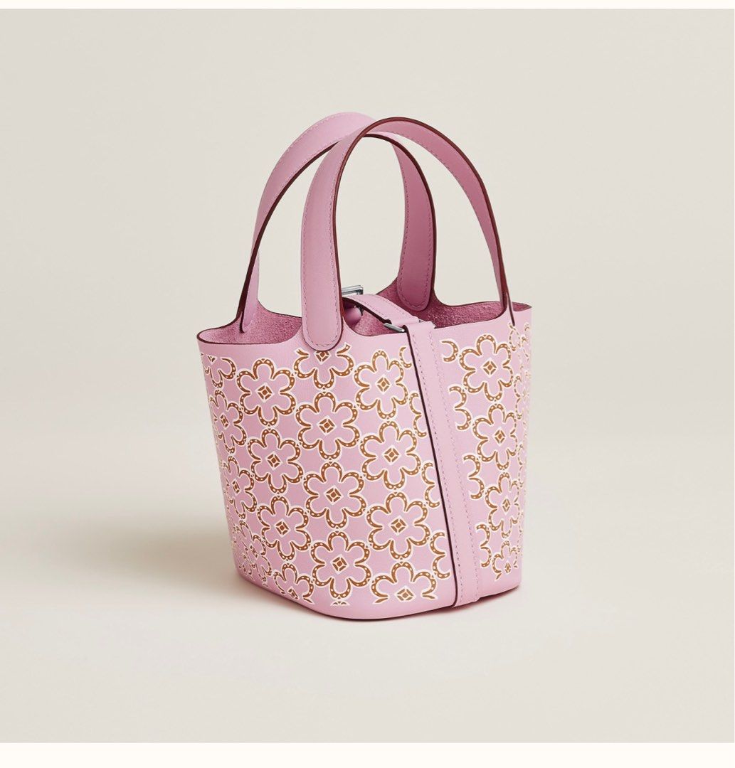 MINI PICOTIN 14 lucky daisy veau swift, Luxury, Bags & Wallets on Carousell