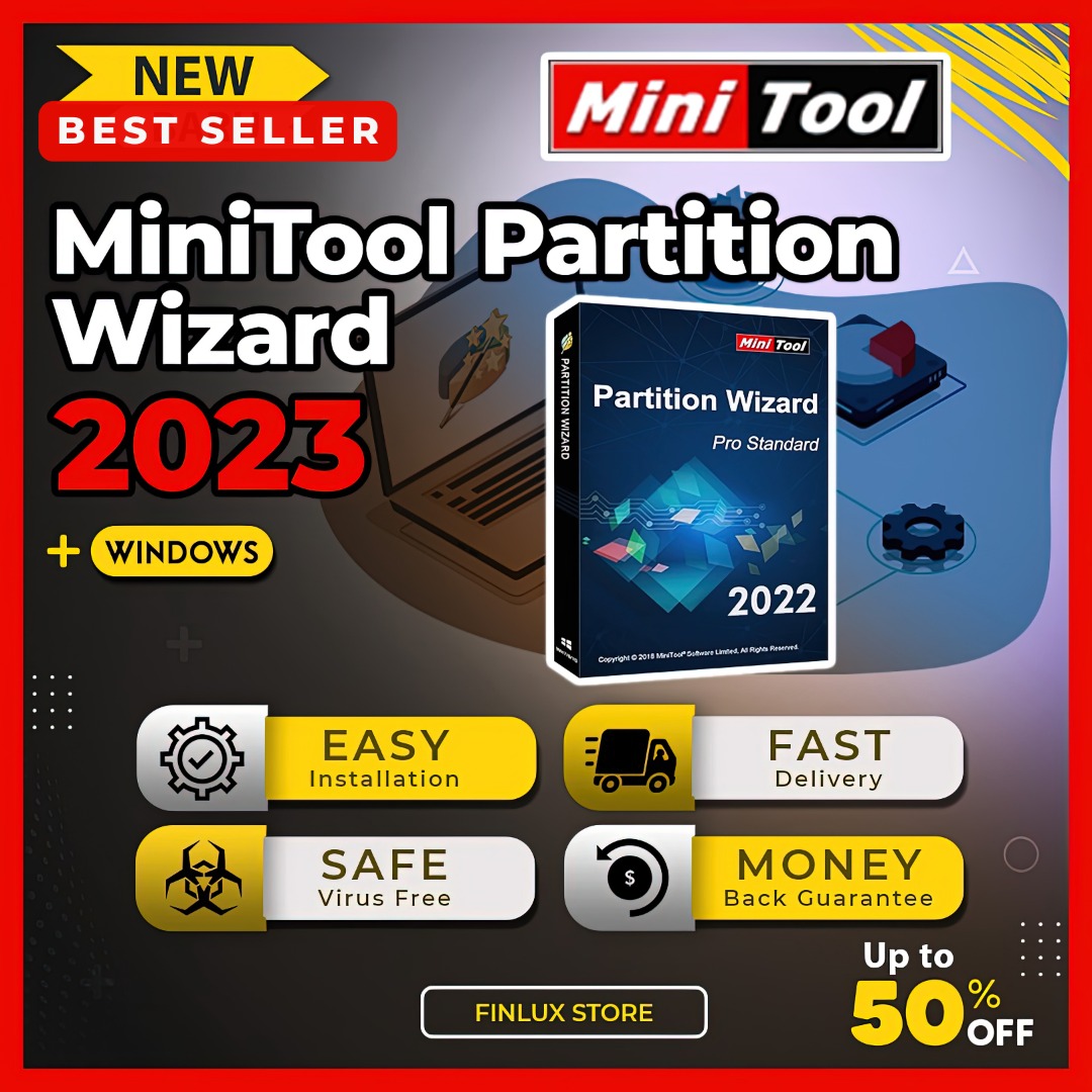 MiniTool Partition Wizard Technician v12.7 Latest 2023 Lifetime For ...