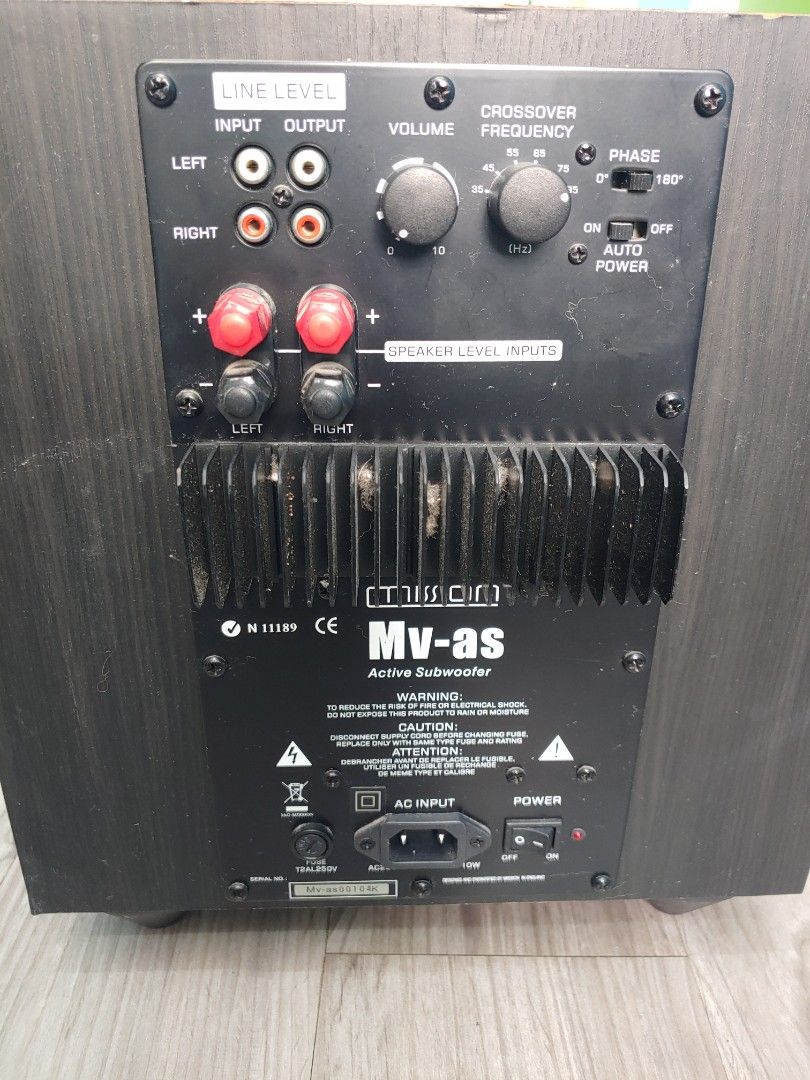 Mission woofer, 音響器材, Soundbar、揚聲器、藍牙喇叭、耳擴 - Carousell