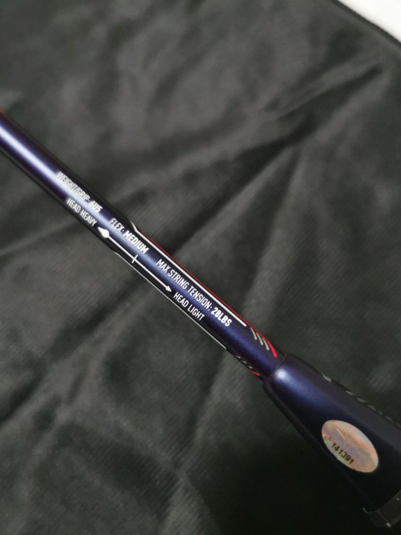 Mizuno Fortius 90 Badminton Racket with Yonex BG66 String, Sports ...