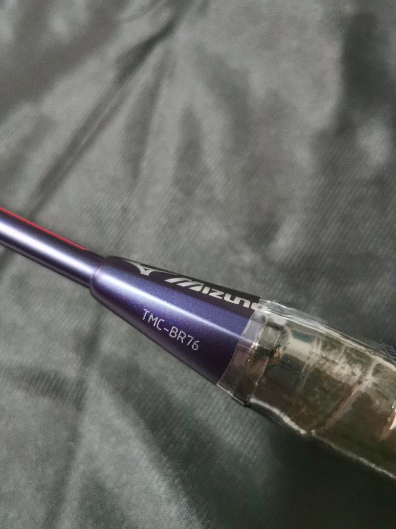 Mizuno Fortius 90 Badminton Racket with Yonex BG66 String, Sports ...