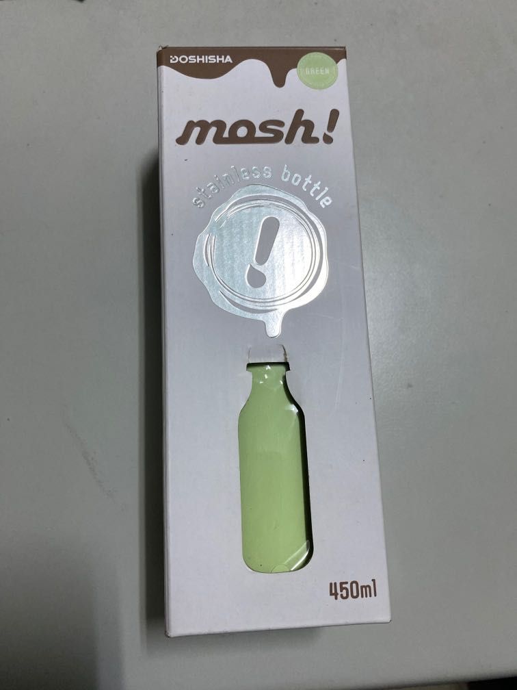 Moshi stainless bottle 450ml (Green), Furniture & Home Living ...