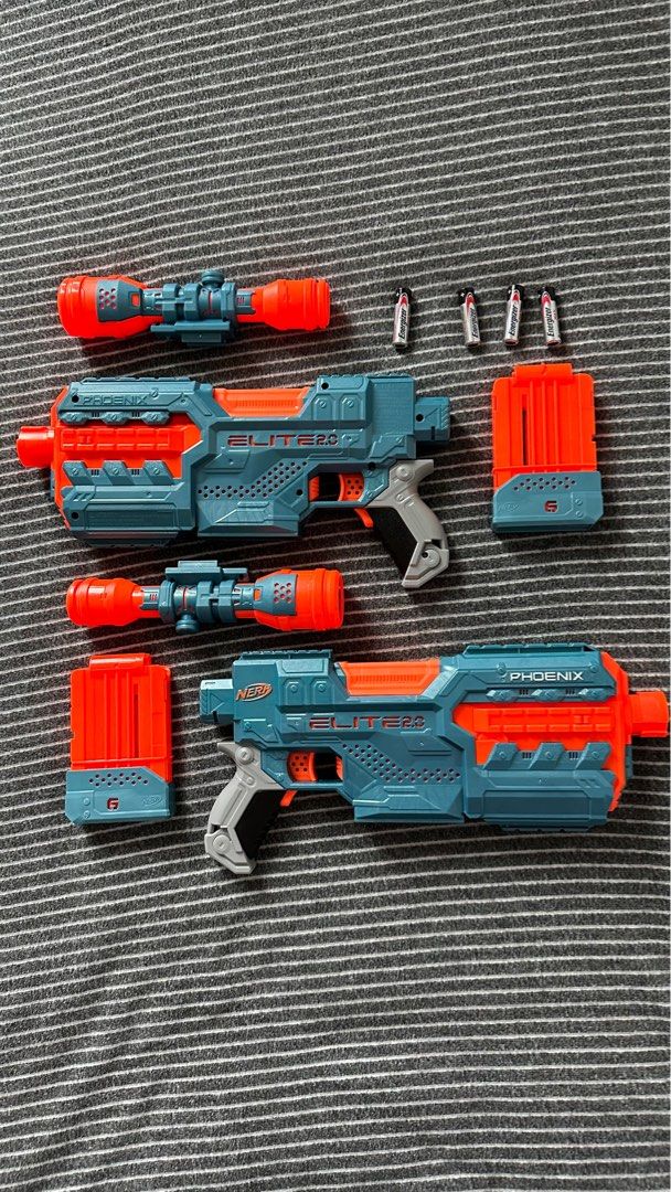 (Cleanup Sale!) Nerf Elite 2.0 Phoenix Blaster (Price is for 2 blasters ...