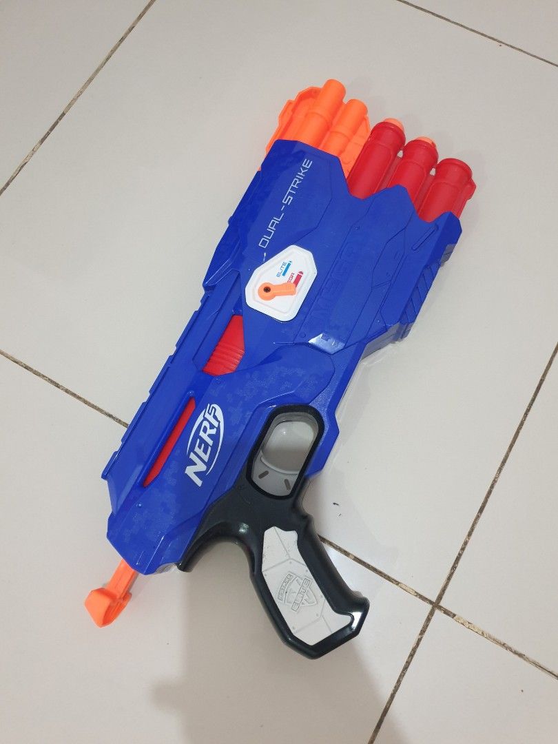 Nerf tembakan, Bayi & Anak, Mainan & Baby Walker di Carousell