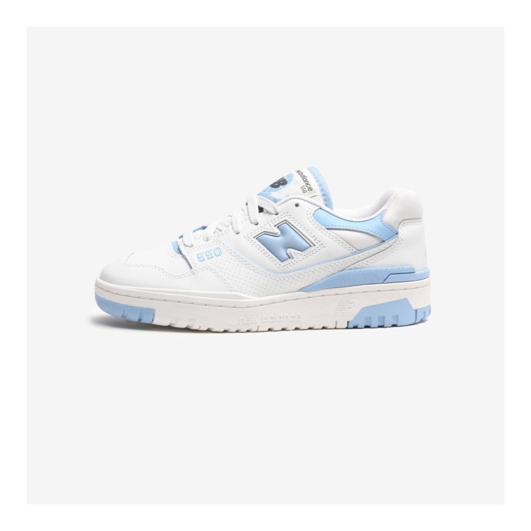 New Balance 550 Women's 'Summer Fog/Dusk Blue', Women's Fashion, Footwear, Sneakers on Carousell