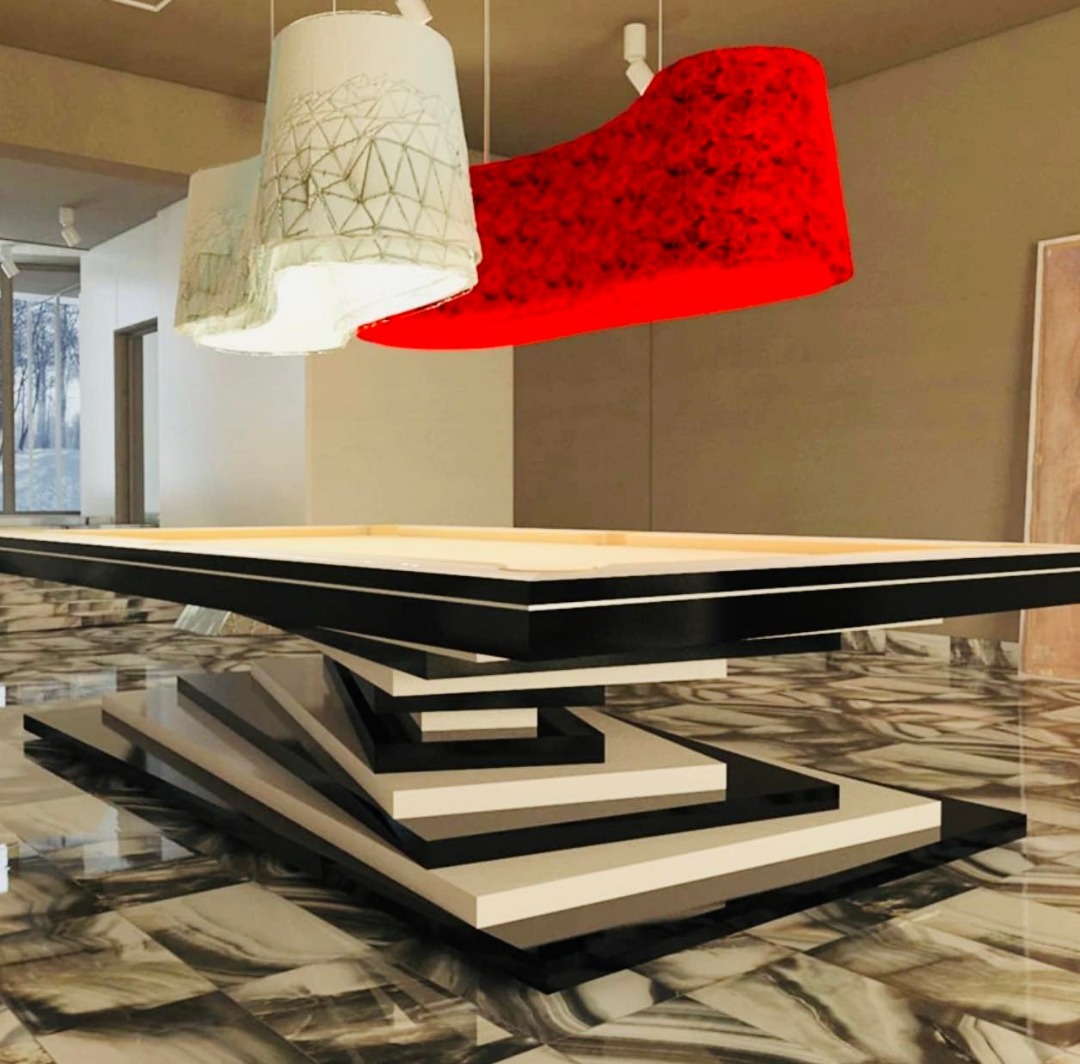 NEW DESIGN WINSLET BILLIARD TABLE WITH COMPLETE SET OF ACCESSORIES ...