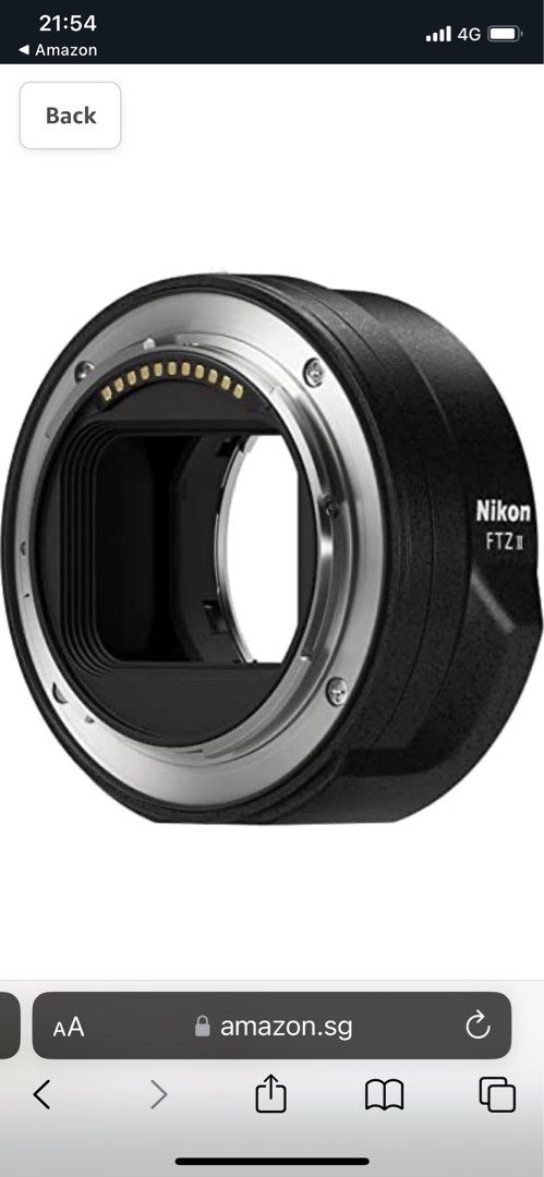 Nikon Mount Adapter FTZ II, Photography, Lens & Kits on Carousell