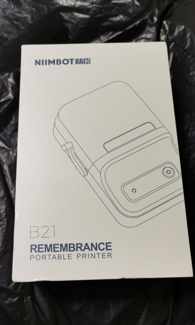 Nimbot B21 wireless Bluetooth thermal label printer, Computers & Tech ...