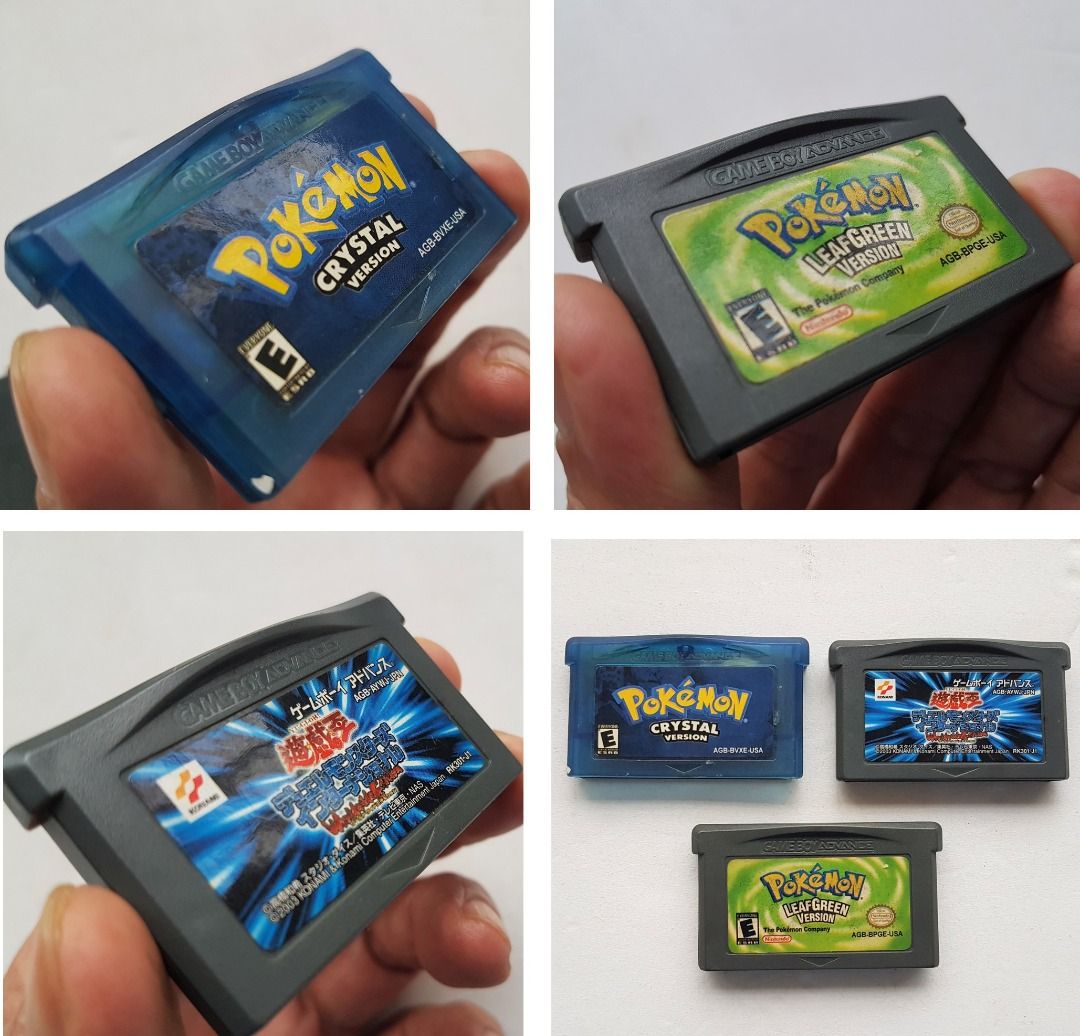 Nintendo Game Boy Advance, 3 Cartridges, Made in Japan, 3 for $75 ...