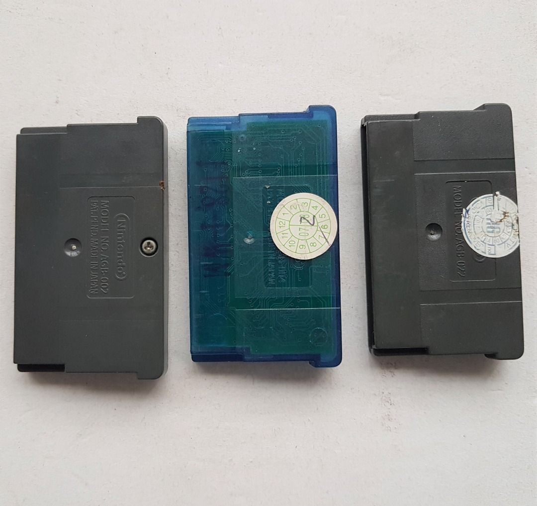 Nintendo Game Boy Advance, 3 Cartridges, Made in Japan, 3 for $85 ...