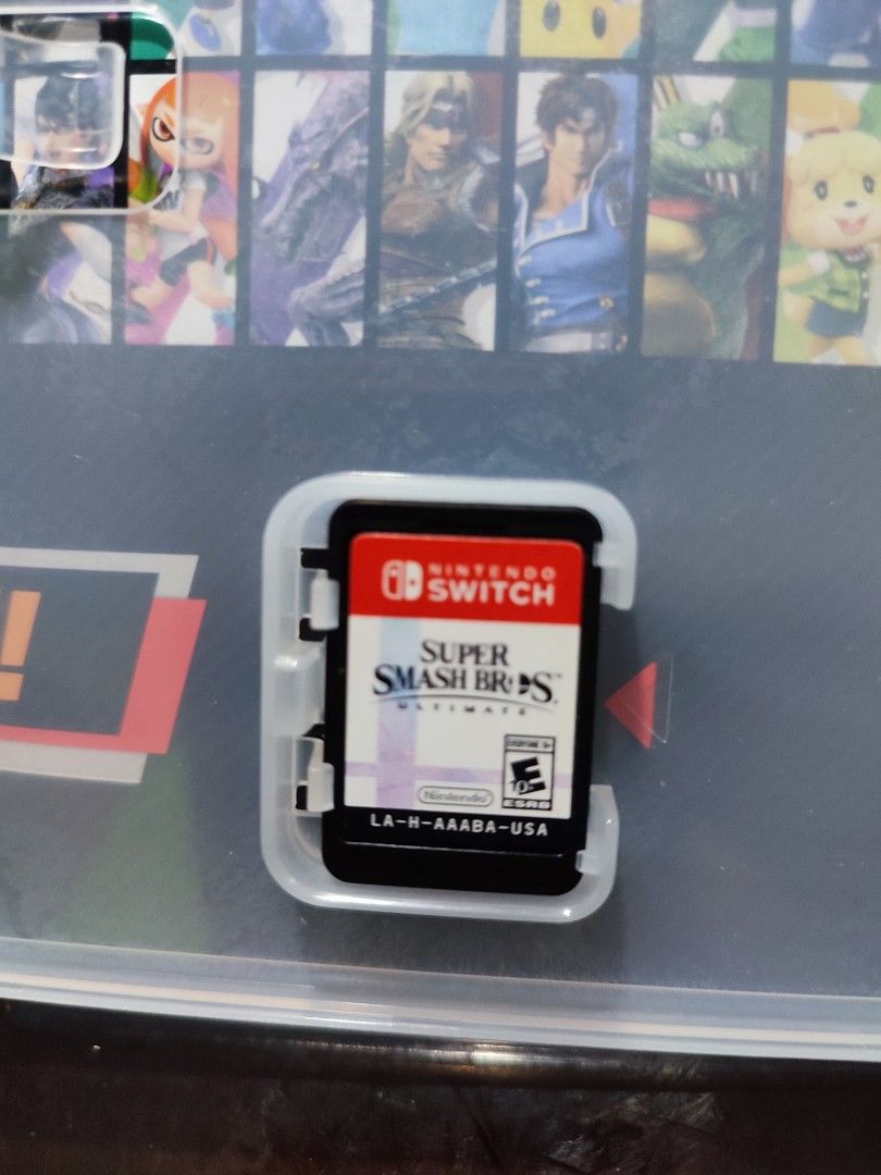Nintenso Switch Super Smash Bros Ultimate Physical Cartridge, Video Gaming, Video Game Consoles ...